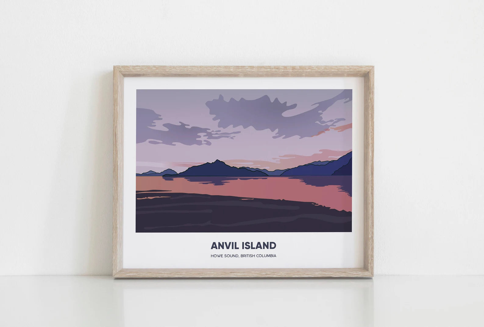 Art Print - Anvil Island, Howe Sound BC